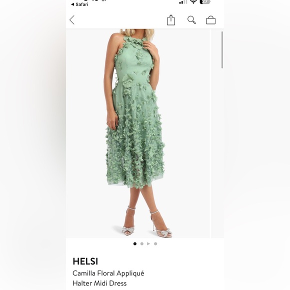 Helsi | Dresses | Helsi Midi Dress Worn For A Couple Of Hours For Our ...